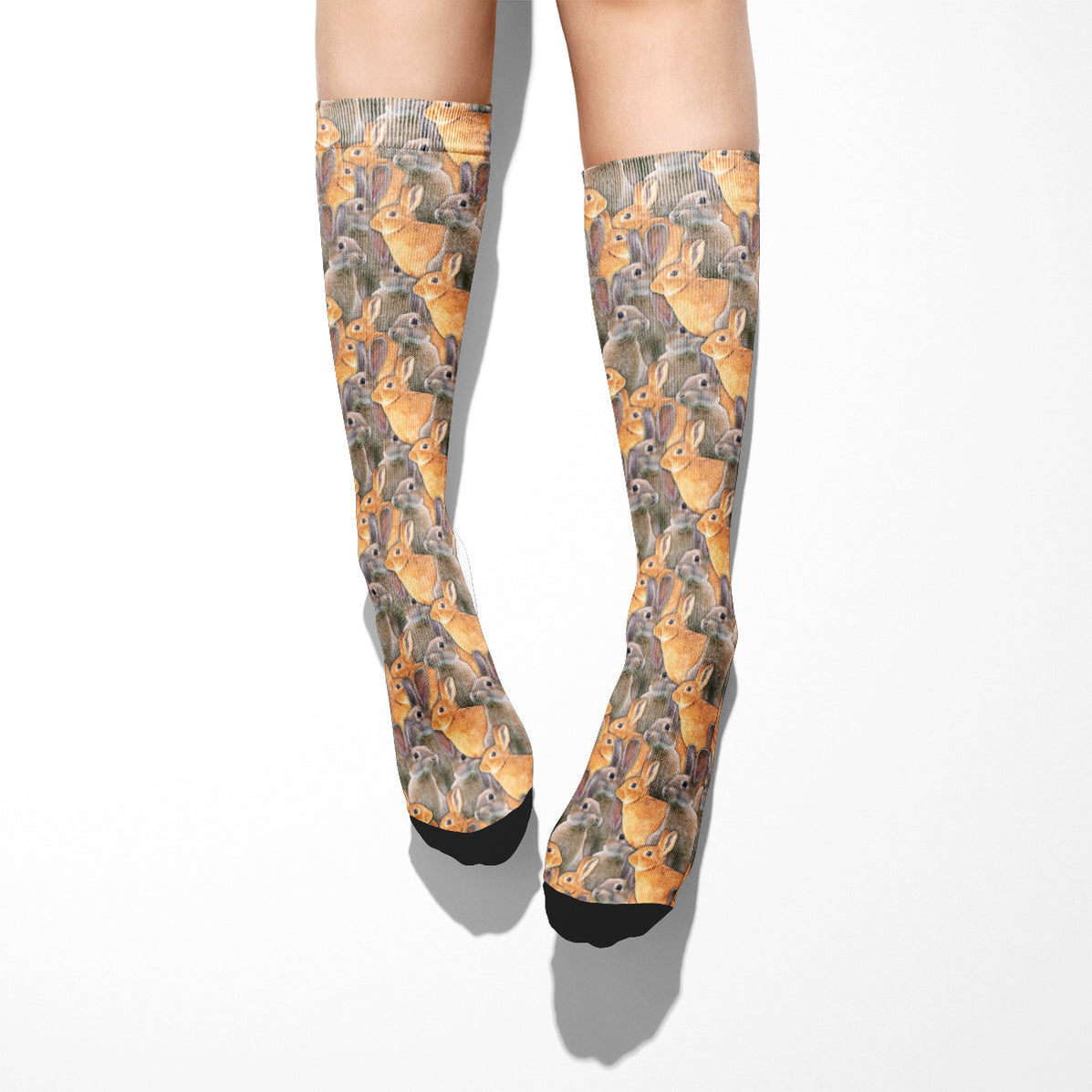 'Bunny Rabbit Socks' | Animal Hearted Apparel