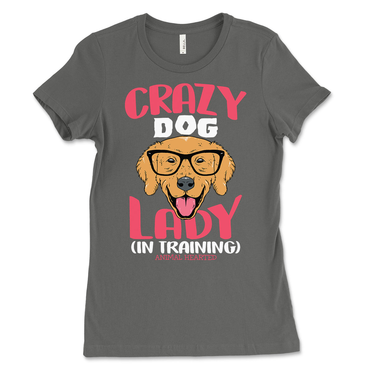Crazy Dog Lady In Training Women's T-Shirt | Animal Hearted Apparel