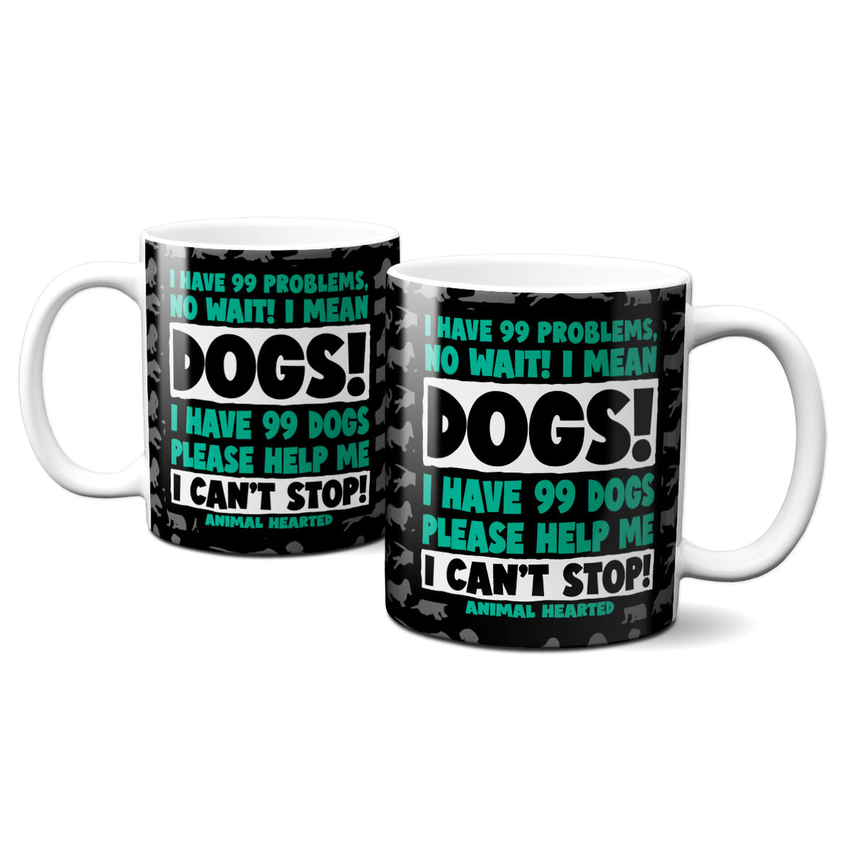 🐶 Dog Lover Coffee Mugs ☕ by Animal Hearted — Animal Hearted Apparel