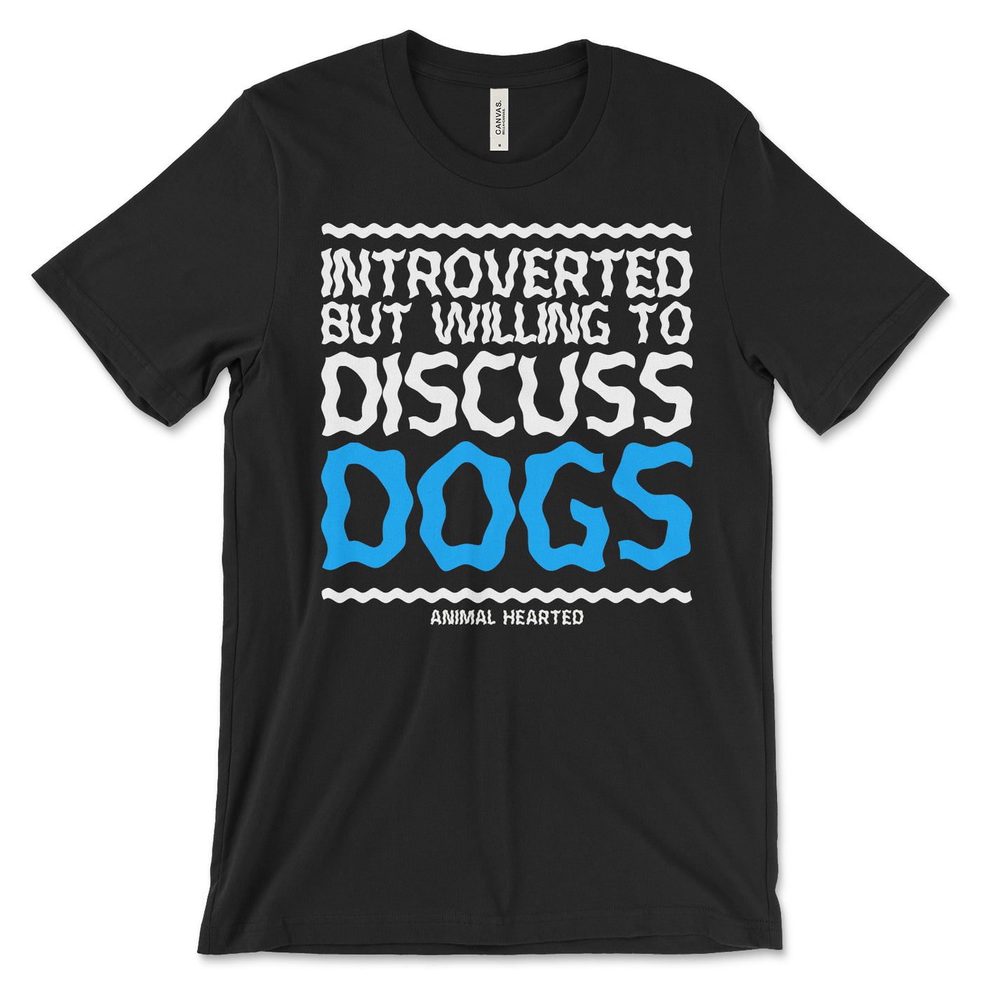Introverted Dogs Shirt | Animal Hearted Apparel